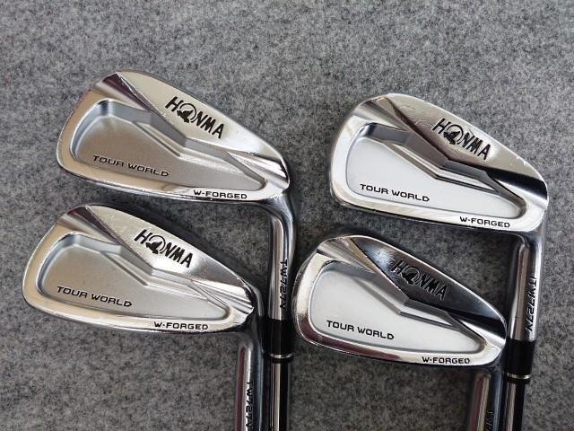 【傷や汚れあり】特注 HONMA ホンマ TOUR WORLD ツアーワールド TW727V #7-#10 4本セット Dynamic ...