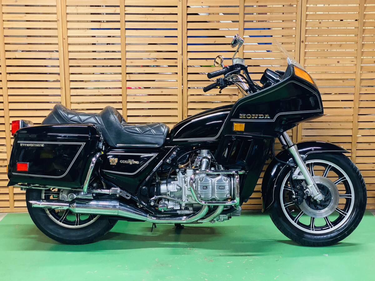 【目立った傷や汚れなし】ホンダ★ゴールドウイング ★GL1100 ★初年度S58★17,359K★車検R 7/ 8★千葉県より★直接引き取り ...