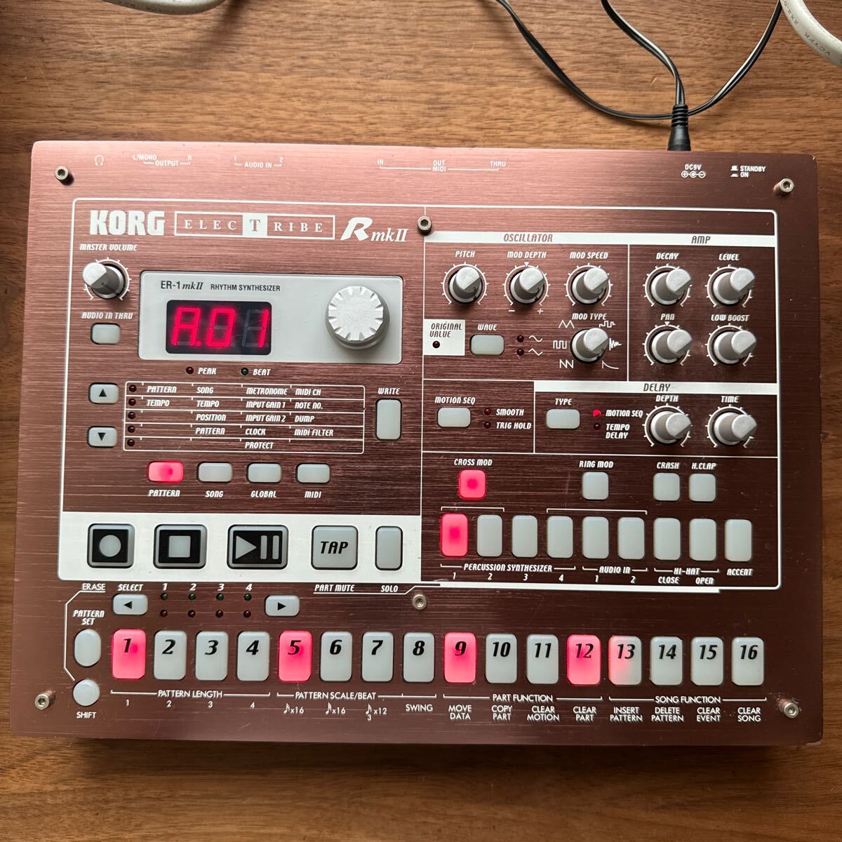 【やや傷や汚れあり】KORG ELECTRIBE ER-1 mk2リズムマシンの落札情報詳細 - Yahoo!オークション落札価格検索 オークフリー