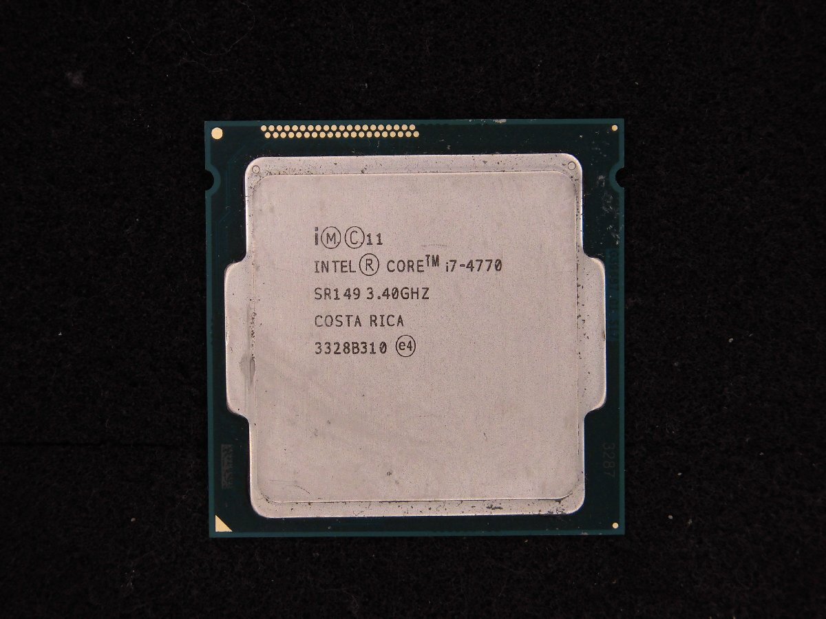 【やや傷や汚れあり】【T606】CPU★Core i7-4770 3.40GHzの落札情報詳細 - ヤフオク落札価格検索 オークフリー