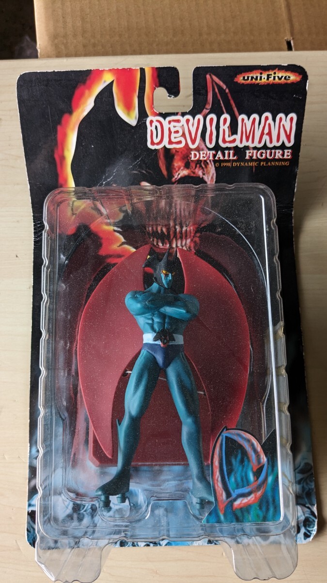 【目立った傷や汚れなし】デビルマン ㈱ユニファイブ FIGURE 1998 ダイナミック企画 UNI-FIVE 約15㎝ パッケージ曲ありの落札情報詳細 - Yahoo!オークション落札価格 ...