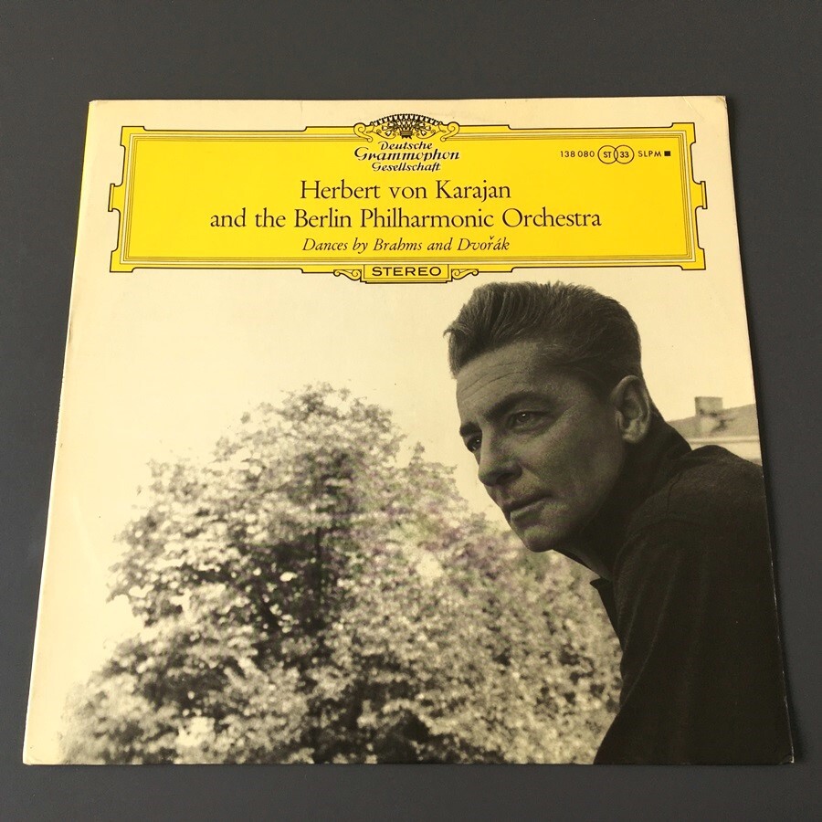 【やや傷や汚れあり】#[m53]/ 独盤 LP /『ブラームス ハンガリー舞曲/ ドヴォルザーク スラヴ舞曲/ カラヤン/Brahms Dvorak/Karajan』138 080 SLPM ...