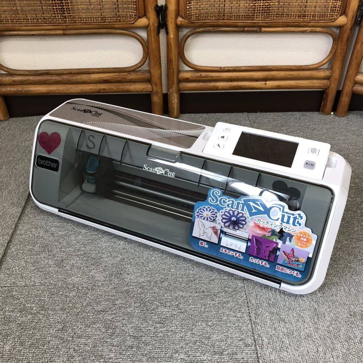 【やや傷や汚れあり】&【売り切り】brotherブラザー ScanNCut スキャンカットCM300 スキャナー内蔵カッティングマシン ...