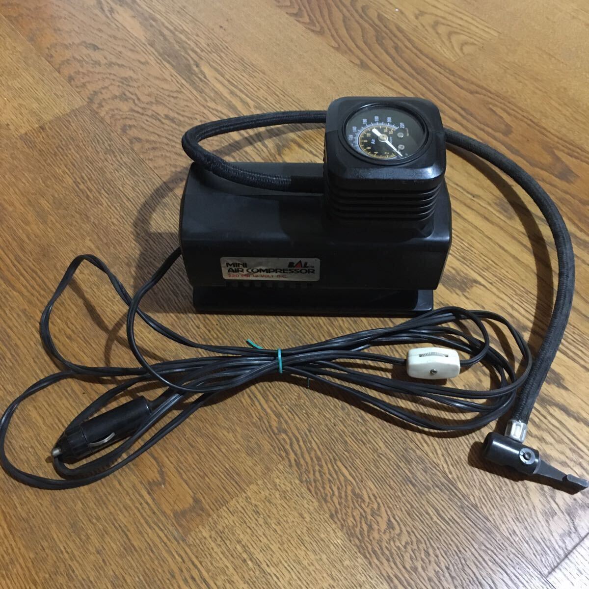 【傷や汚れあり】BAL☆MINI AIR COMPRESSOR 220PSI 12V D.C. ミニ エアー コンプレッサー シガー電源☆難あり☆ジャンクの落札情報詳細 - Yahoo ...