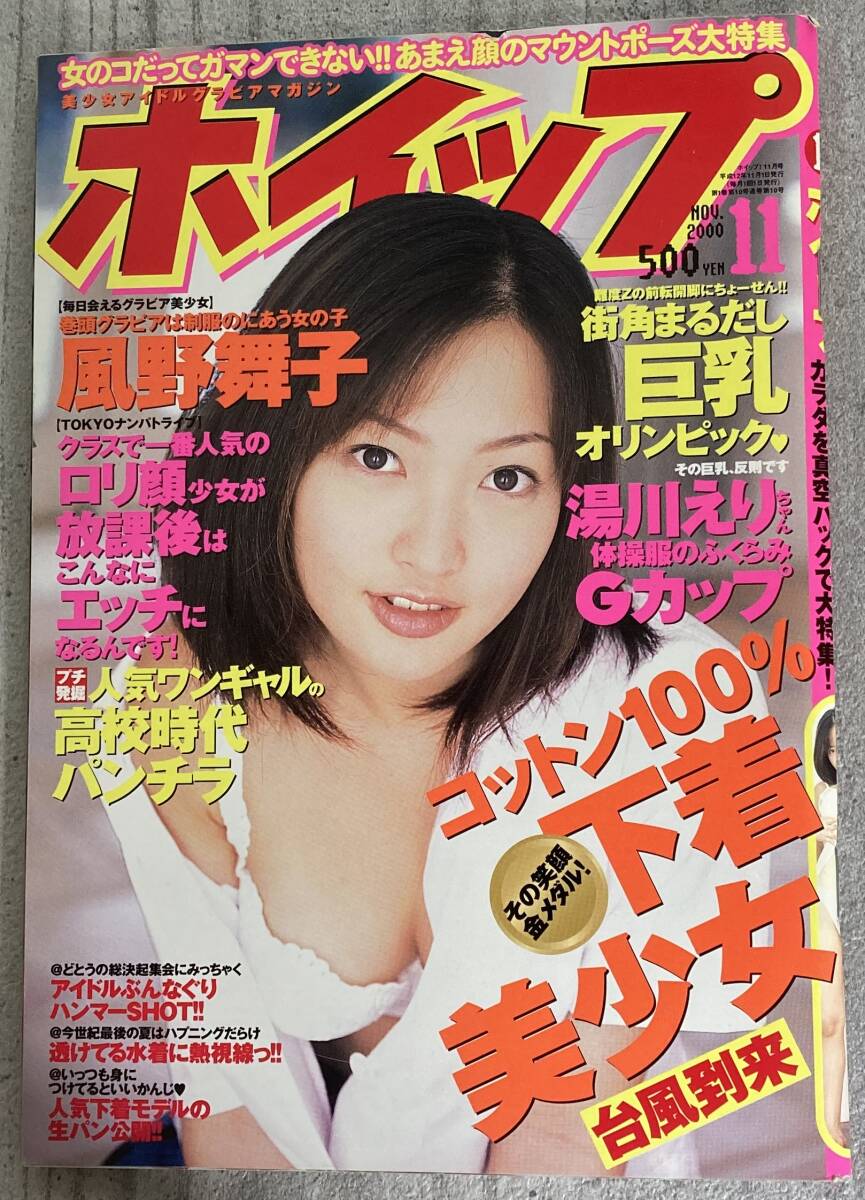 【やや傷や汚れあり】WHIP ホイップ 2000年11月★風野舞子/湯川えり/吉野美加/天上絵里奈/桜田百合/聖さやか/黒川芽以/仲谷かおり/松下未来/沖田宏子/吉井愛美の落札情報詳細 ...