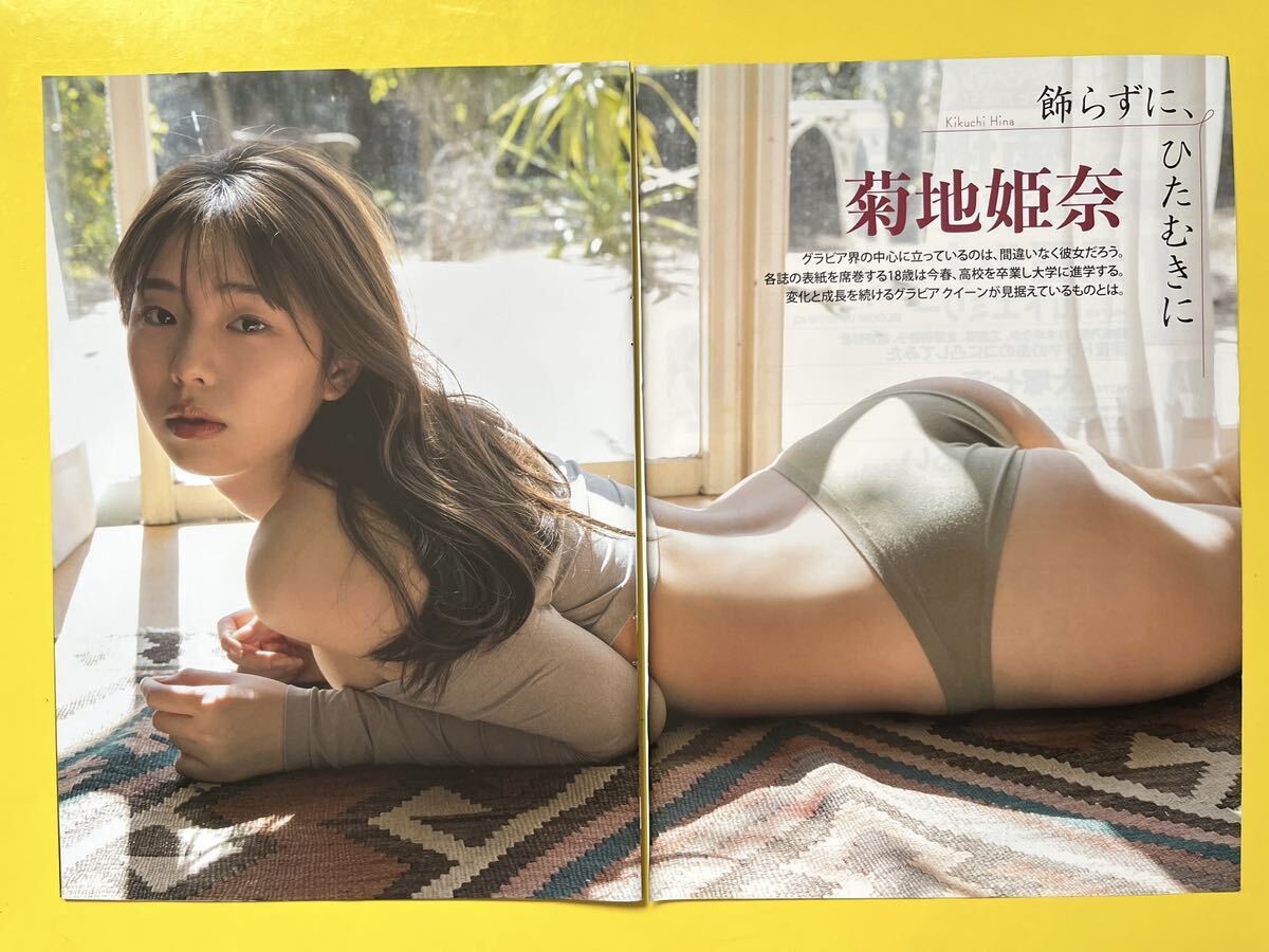 【目立った傷や汚れなし】FLSP★菊地姫奈★切り抜き18P FLASH フラッシュ スペシャルBEST 2023 春 「水着総登場」号 送料 ...