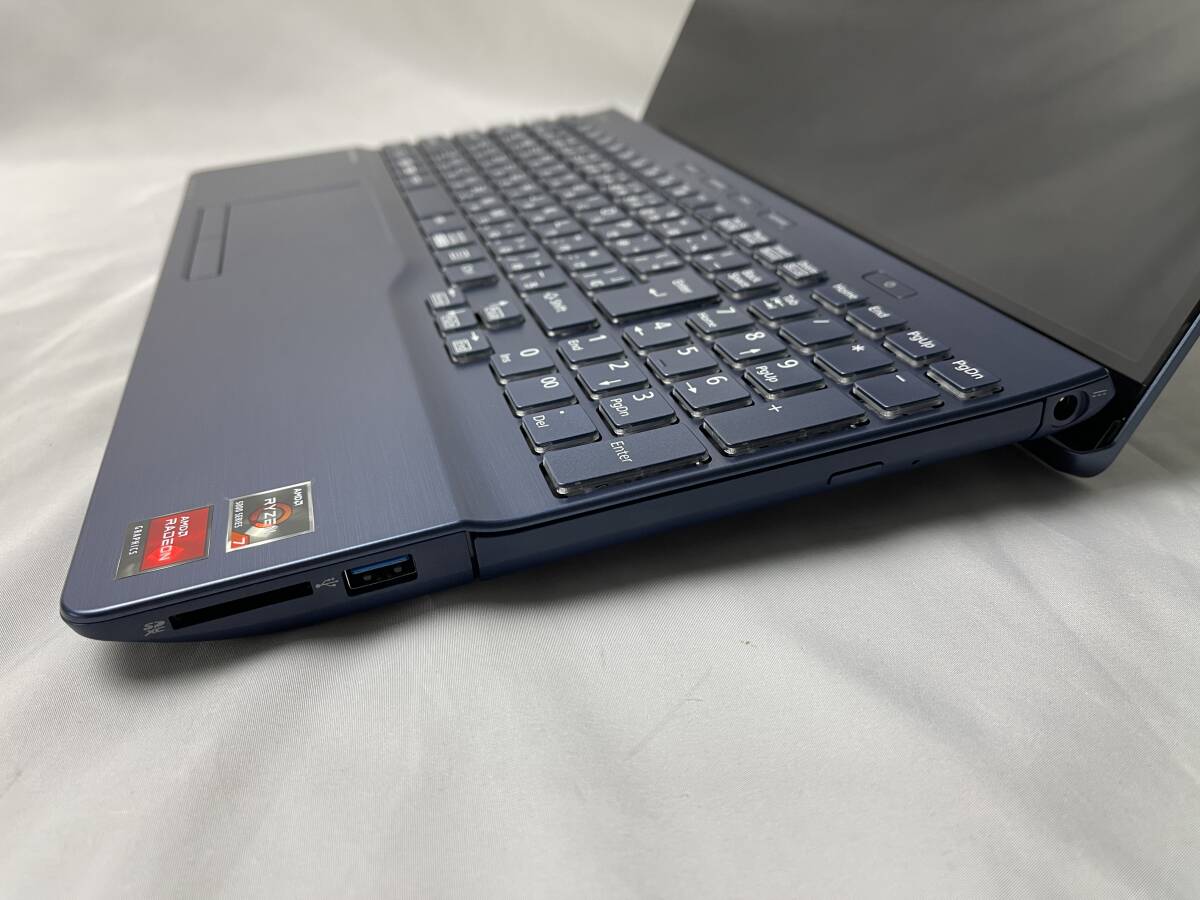 【やや傷や汚れあり】★1円～スタート！富士通 LIFEBOOK AH50/G2 AMD Ryzen 7 5700U @ 1.80GHz メモリ ...