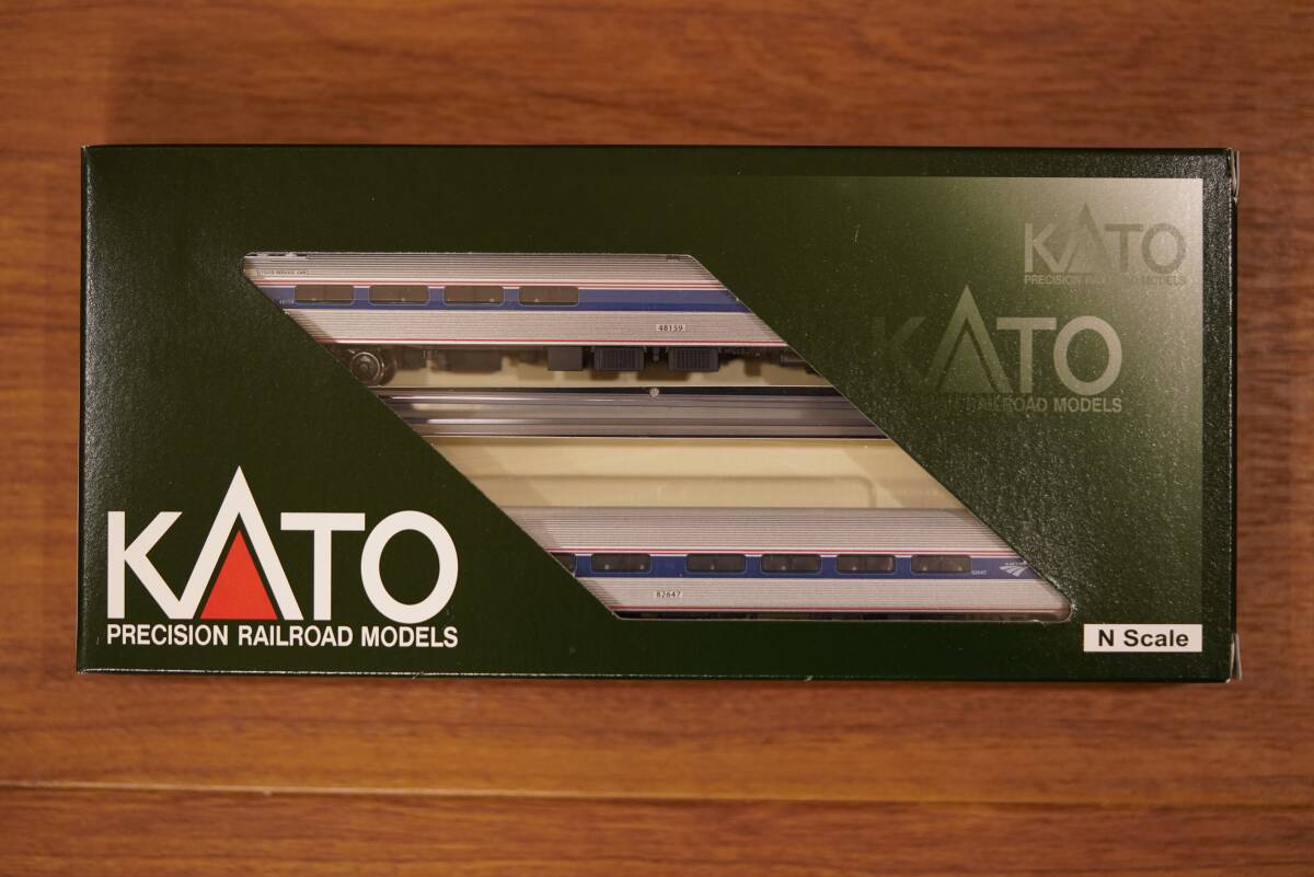 【未使用】【1887】KATO USA 106-8003 Amtrak Amfleet I Coach, Cafe Phase VI 2両セット(B)の落札情報詳細 - Yahoo ...