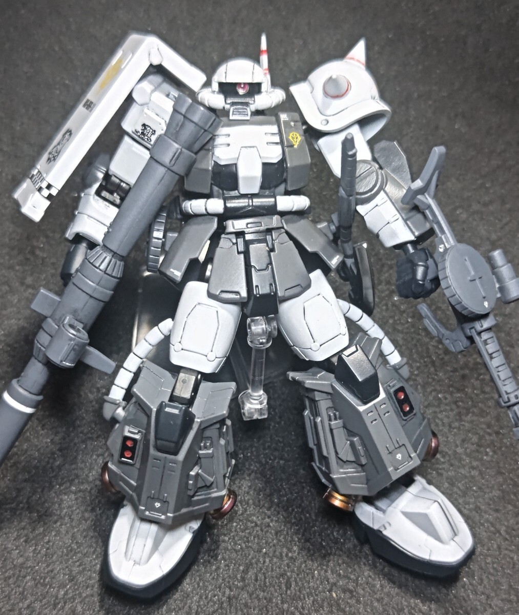 【傷や汚れあり】GフレームFA MS-06R-1A エリック・マンスフィールド専用ザクⅡを完成品 ガンプラの落札情報詳細 - ヤフオク落札価格検索 オークフリー