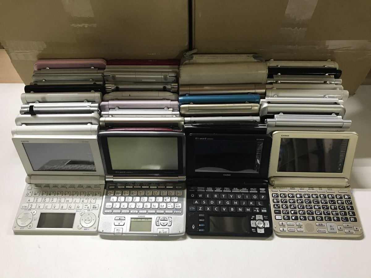 【傷や汚れあり】CASIO XD-U8500 SHARP XD-SG6850 他 電子辞書 カシオ シャープ エクスワード 38点セット ジャンク品 [0003PMM]の落札情報詳細 ...