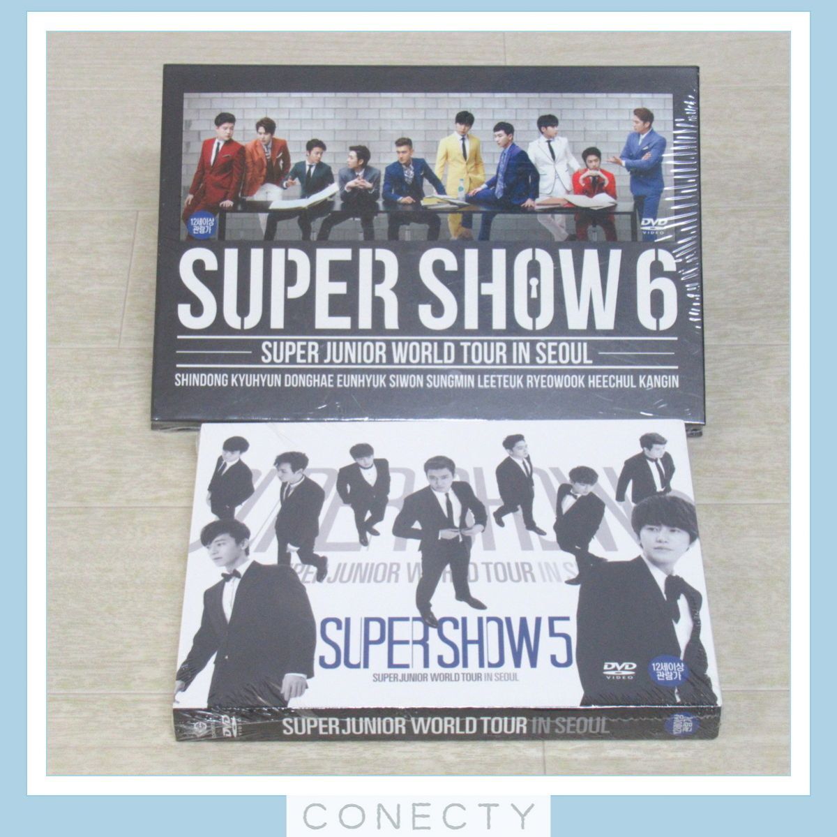 【未使用に近い】【未開封】DVD Super Show 5: Super Junior World Tour in Seoul/Super Junior World Tour in Seoul ...