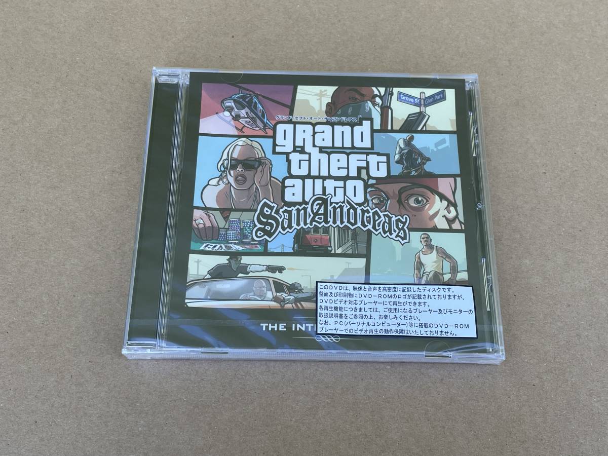 【未使用】非売品 特典DVD-ROM グランド・セフト・オート・サンアンドレアス GRAND THEFT AUTO SAN ANDREAS ...