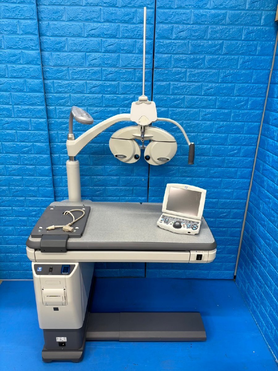 【目立った傷や汚れなし】【美品】NIDEK 電動レフラクター RT-5100 システムテーブル ST-5100 ニデックの落札情報詳細 ...