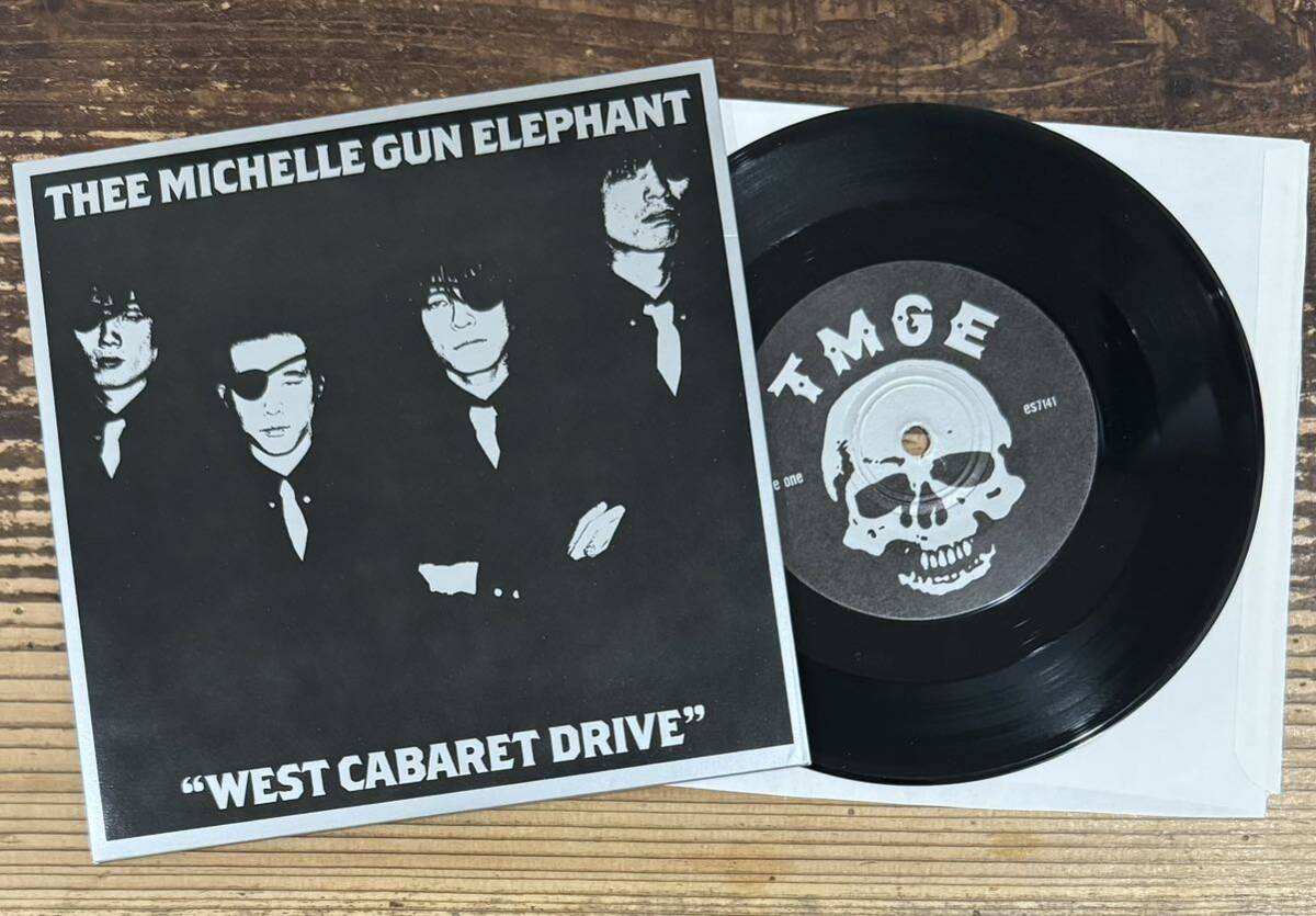 【やや傷や汚れあり】希少盤 7” レコード COKA6】MICHELLE GUN ELEPHANT WEST CABARET DRIVE US ...