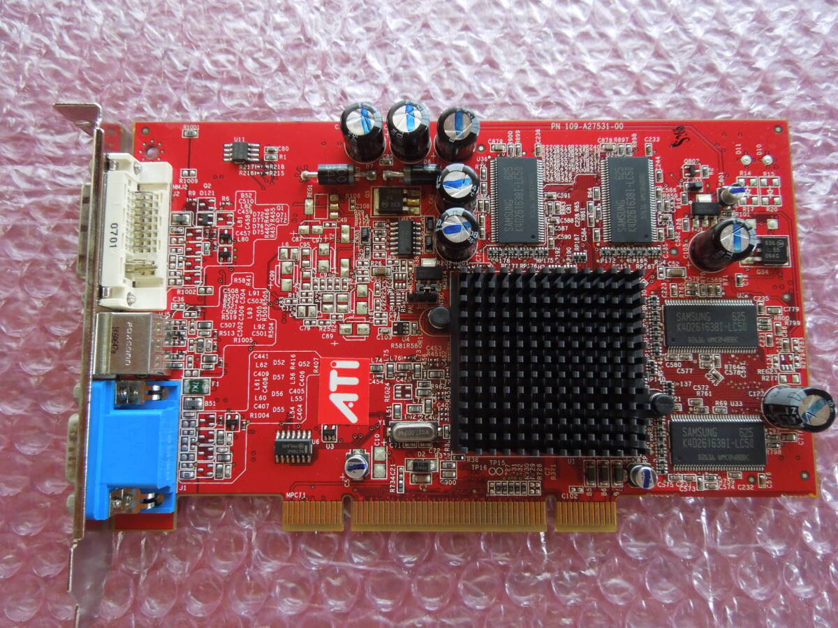 【やや傷や汚れあり】★ATI RADEON 9200 MAC EDITION 128MB PCI 9250 グラフィックカード★の落札情報詳細 ...