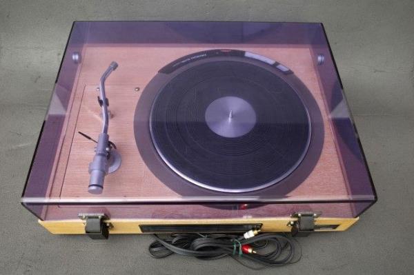 【やや傷や汚れあり】★DENON デノン DP-3000 DK-100F レコードプレイヤー M★0859 通電 回転 確認済 ターンテーブル トーンアーム DD レコード 真空管 アンプの ...