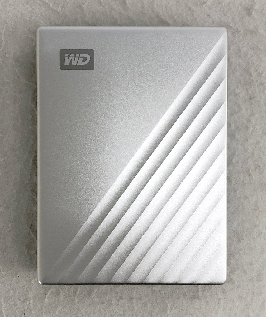 【傷や汚れあり】★中古品★Mac用ポータブルHDD 5TB WDBPMV0050BSL-WESN Western Digital ウェスタン ...