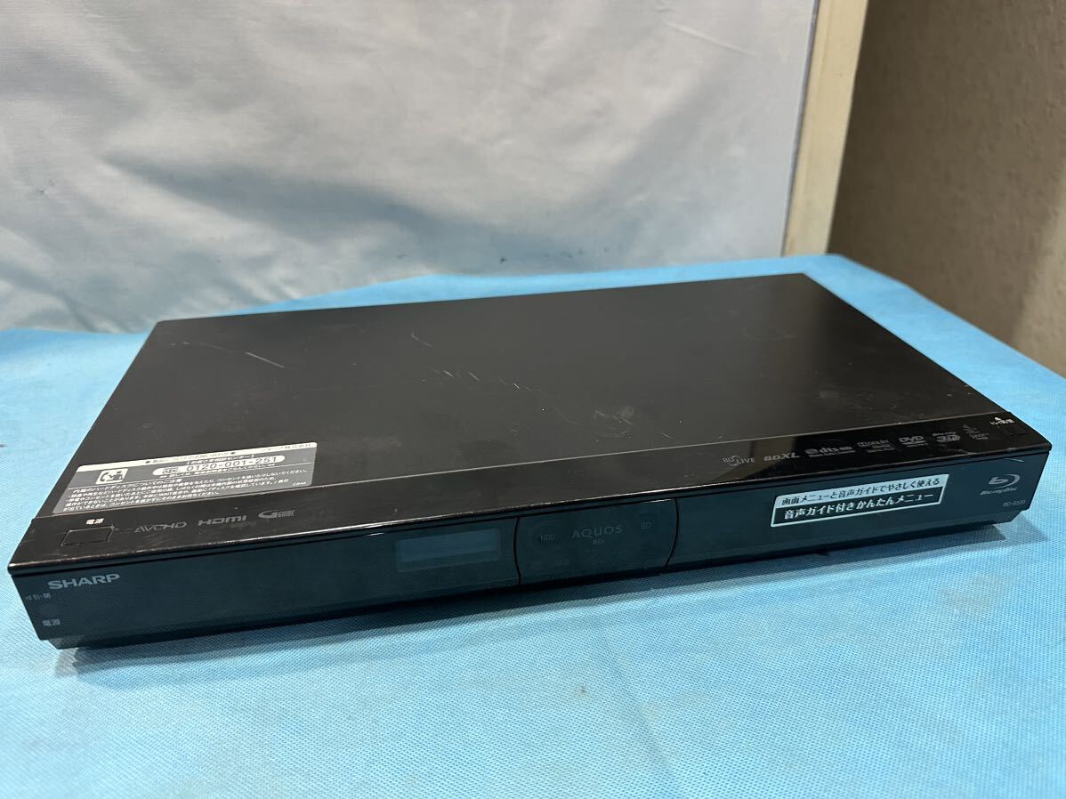 【やや傷や汚れあり】SHARP シャープ HDD/BDレコーダー BD-S520 (500GB) DVD&BD再生確認済み 本体のみ 100サイズの落札情報詳細 - ヤフオク落札価格検索 オークフリー