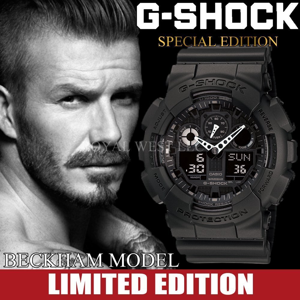 【未使用】1円～1スタ ベッカム Beckaham G-shock Gショック 精悍なフルブラック 逆輸入 新品未使用 本物200m防水メンズ腕時計カシオCASIOミリタリーの落札情報詳細 ...