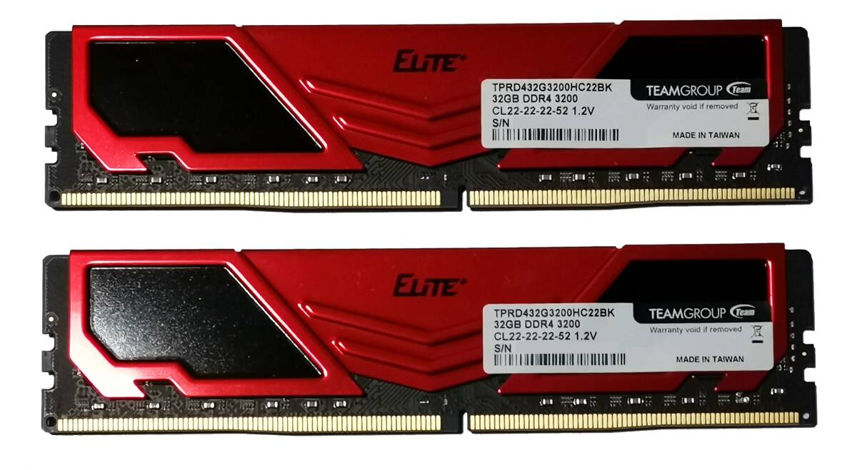 【目立った傷や汚れなし】DDR4 3200Mhz PC4-25600 32GBx2枚 64GB UDIMM デスクトップ用 1.2v JEDEC品 送料無料（ネコポス）の落札情報詳細 ...