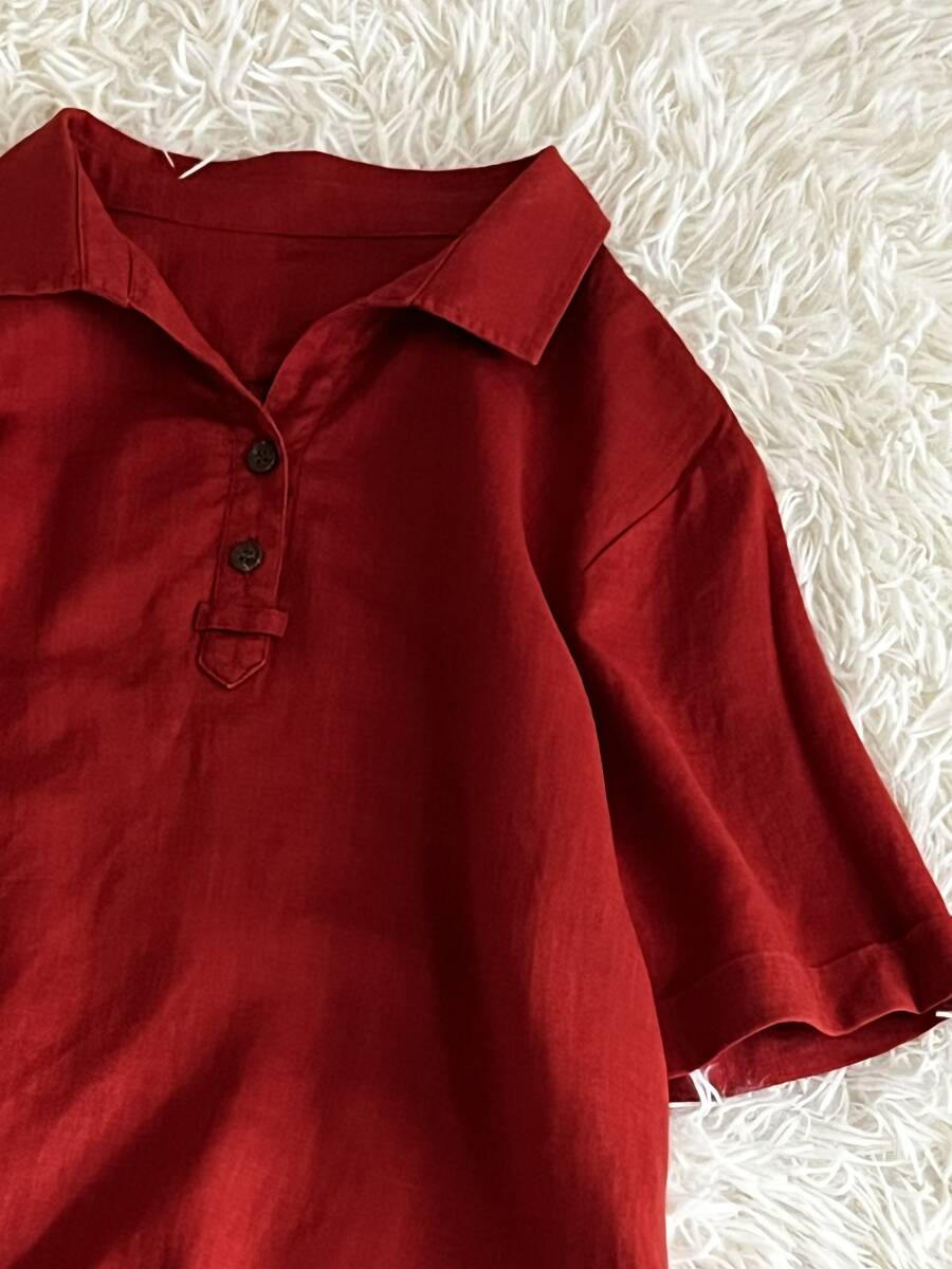 【目立った傷や汚れなし】TRAFFIC BASIC STYLE サイズ40 ☆ 麻・リネン100 アプリコット系プルオーバーブラウス②の落札情報詳細 - Yahoo!オークション落札価格検索 ...