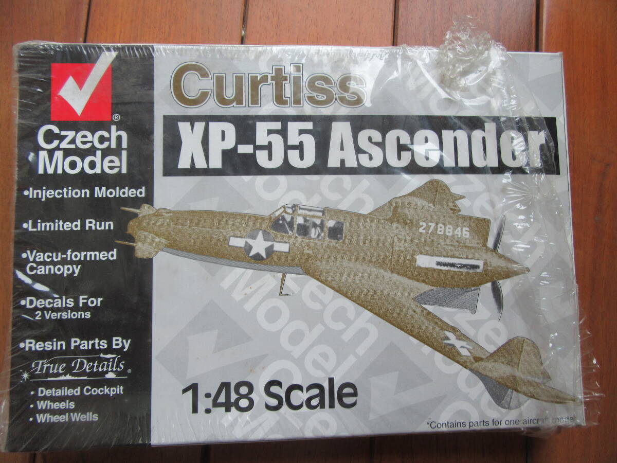【未使用に近い】CZECH MODEL 1/48 カーチス XP-55 Ascenderの落札情報詳細 - Yahoo!オークション落札価格検索 オークフリー