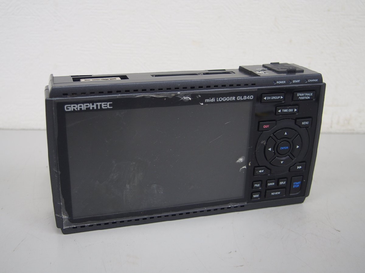 【傷や汚れあり】☆【1H0712-1】 GRAPHTEC グラフテック データロガー midi LOGGER GL840 ジャンクの落札情報詳細 - Yahoo!オークション落札価格検索 オークフリー