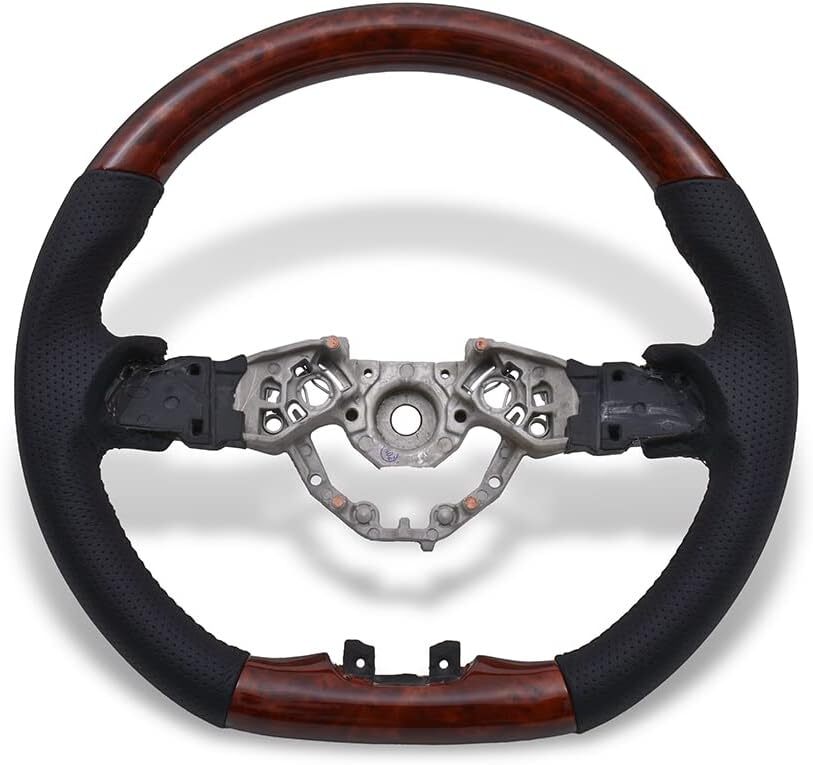 【未使用】キャラバン NV350 最新型 CARAVAN E26 2021/10〜 ノート E12 2016/11〜2020/12 ステアリング ハンドル コンビホイール ガングリップ 茶木目 ...