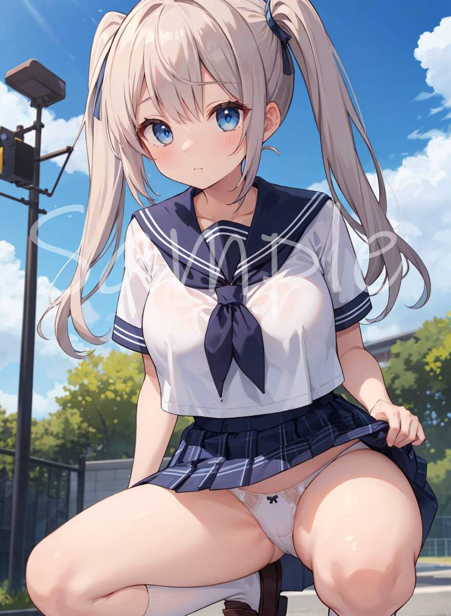 【未使用】p147 【1円～】美女 パンチラ アート ポスター A4 AI イラスト アニメ 美少女 美人 コスプレ パンモロ かわいい セクシー 制服の落札情報詳細 - Yahoo ...