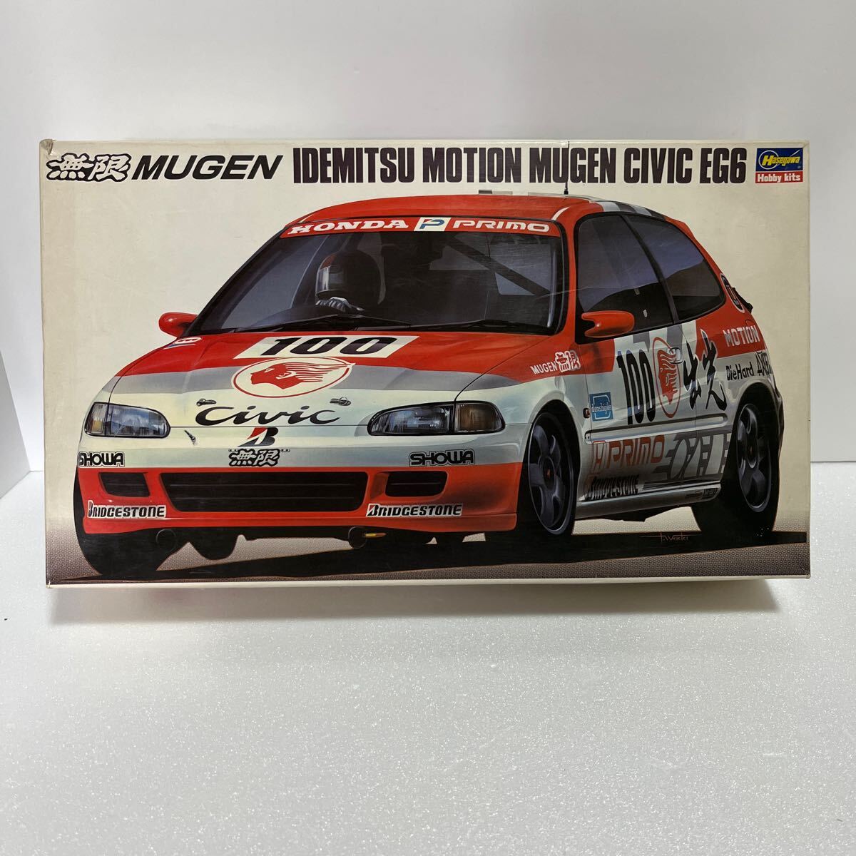 【やや傷や汚れあり】ハセガワ 出光 モーション 無限 シビック EG6 1/24 プラモデル CIVIC プラモデル 未組立の落札情報詳細 - Yahoo!オークション落札価格検索 オークフリー
