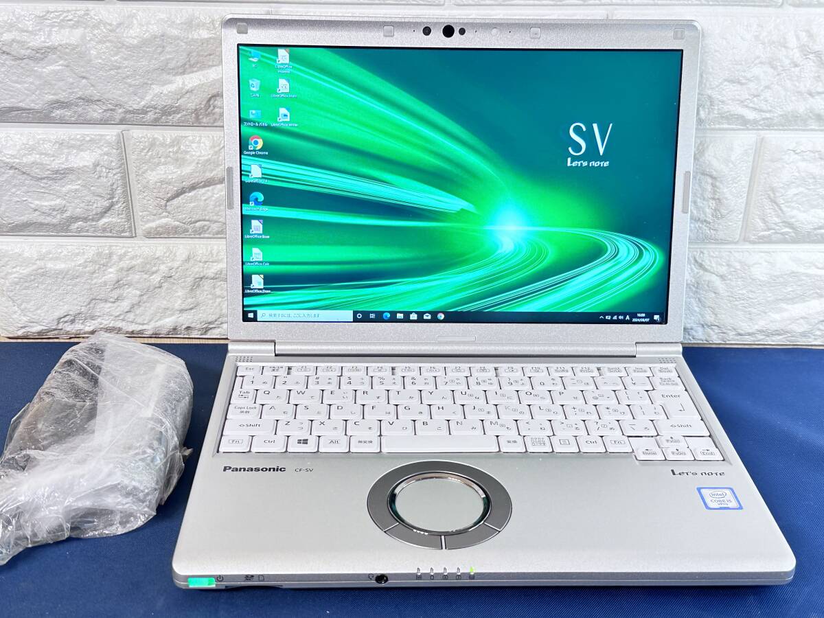 【目立った傷や汚れなし】【★2019年モデル 良質 超美品】 Panasonic Let's note CF-SV8RDCVS /Core i5 8265U/8GBメモリ＋NVME 256GB ...