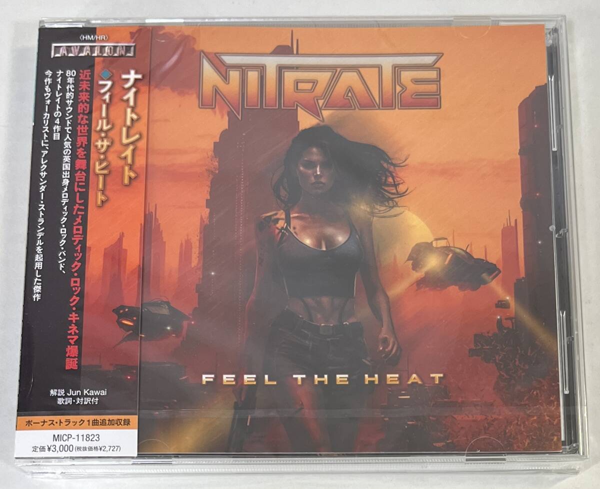【未使用】M6295 NITRATE/ナイトレイト FEEL THE HEAT/フィール・ザ・ヒート(1CD)未開封日本盤/英国産メロディアスハードの落札情報詳細 - Yahoo!オークション ...