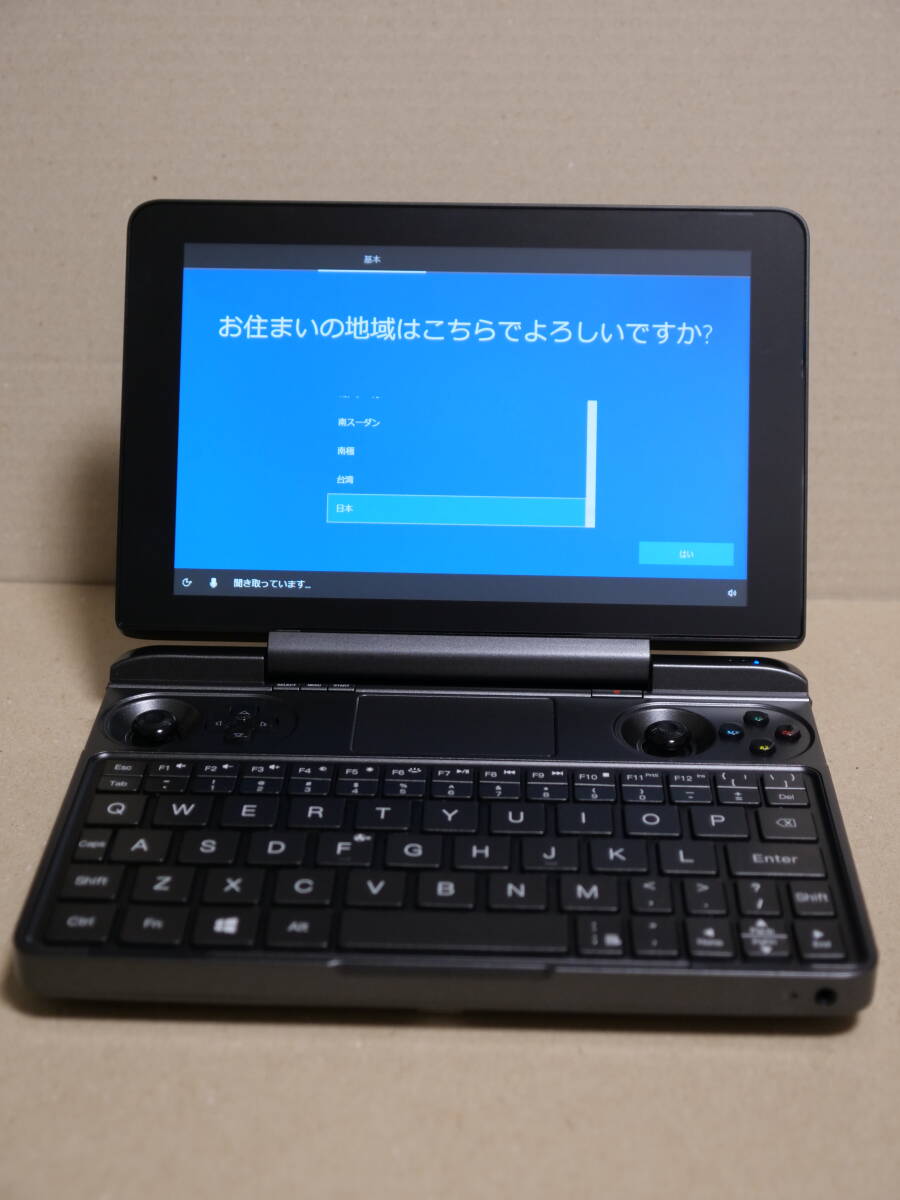 【目立った傷や汚れなし】[中古] GPD WIN MAX ポータブルゲーミングPC Core i5-1035G7/16GB/1TBの落札情報詳細 - Yahoo!オークション落札価格検索 オークフリー
