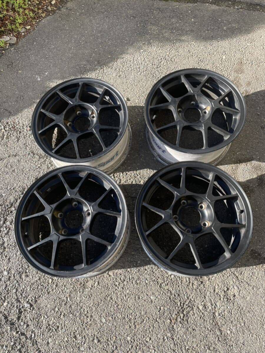 【全体的に状態が悪い】weds sport TC005 15インチ 7J 5穴 114.3 一本ジャンク honda civic integra ホンダ シビック インテグラの落札情報詳細 ...