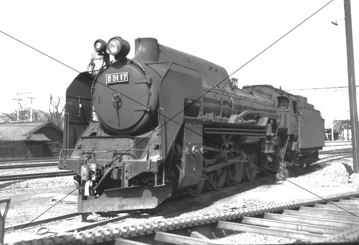 【目立った傷や汚れなし】掲載コマ！D51-17〔戸〕ナメクジドーム東北本線＝昭和40年代のSLモノクロネガ35mm1コマ/沼宮内駅/単機/S43.3.23/著作権譲渡証明書=有or無の落札情報 ...