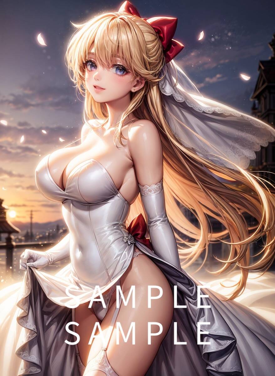 【未使用】【3952】セーラーヴィーナス 愛野美奈子 セーラームーン ウエディングドレス 同人ファンアート イラスト A4ポスター 巨乳 美尻 美乳 下着の落札情報詳細 - Yahoo ...