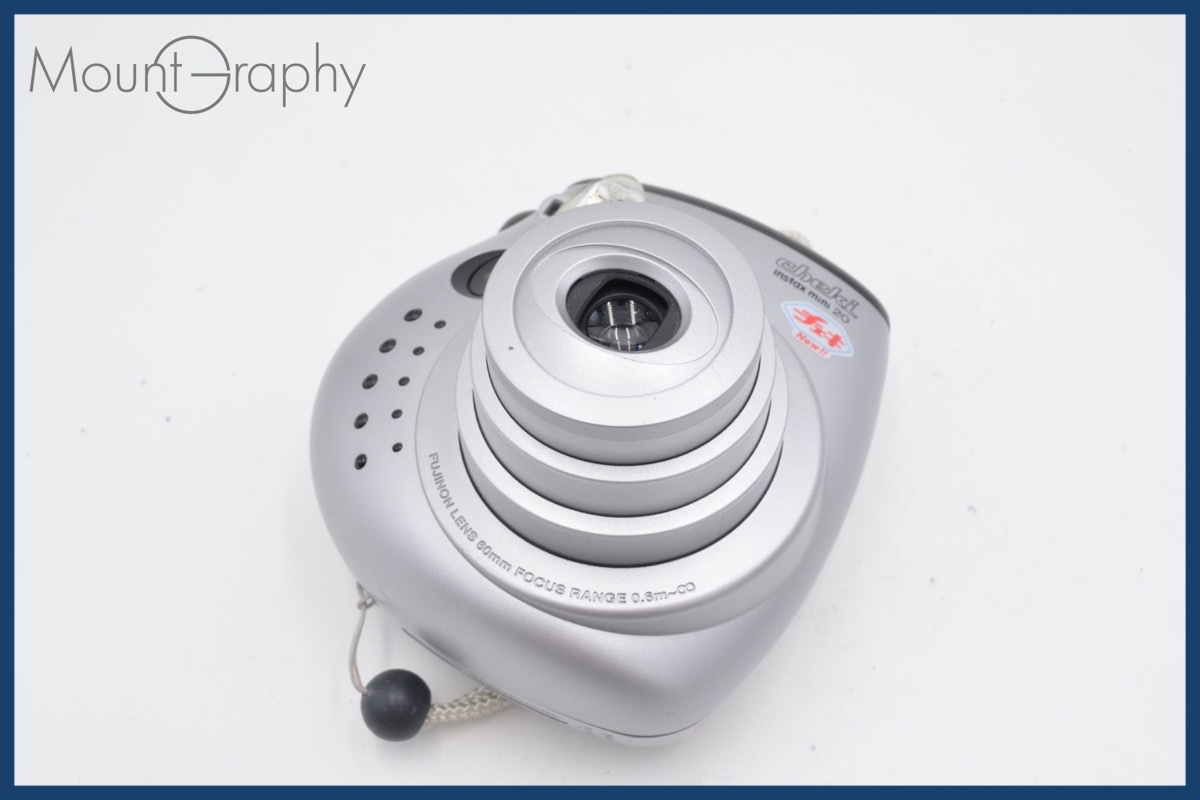 【やや傷や汚れあり】★特別特価★ 富士フィルム FUJIFILM チェキ cheki intax mini 20 ストラップ付属 同梱可 ...