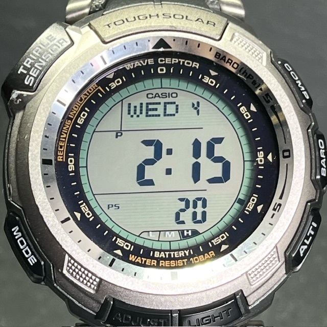 【全体的に状態が悪い】要修理 Casio Protrek PRW-5000Yカシオ プロトレック タフソーラー 電波時計の落札情報詳細 - Yahoo!オークション落札価格検索 オークフリー