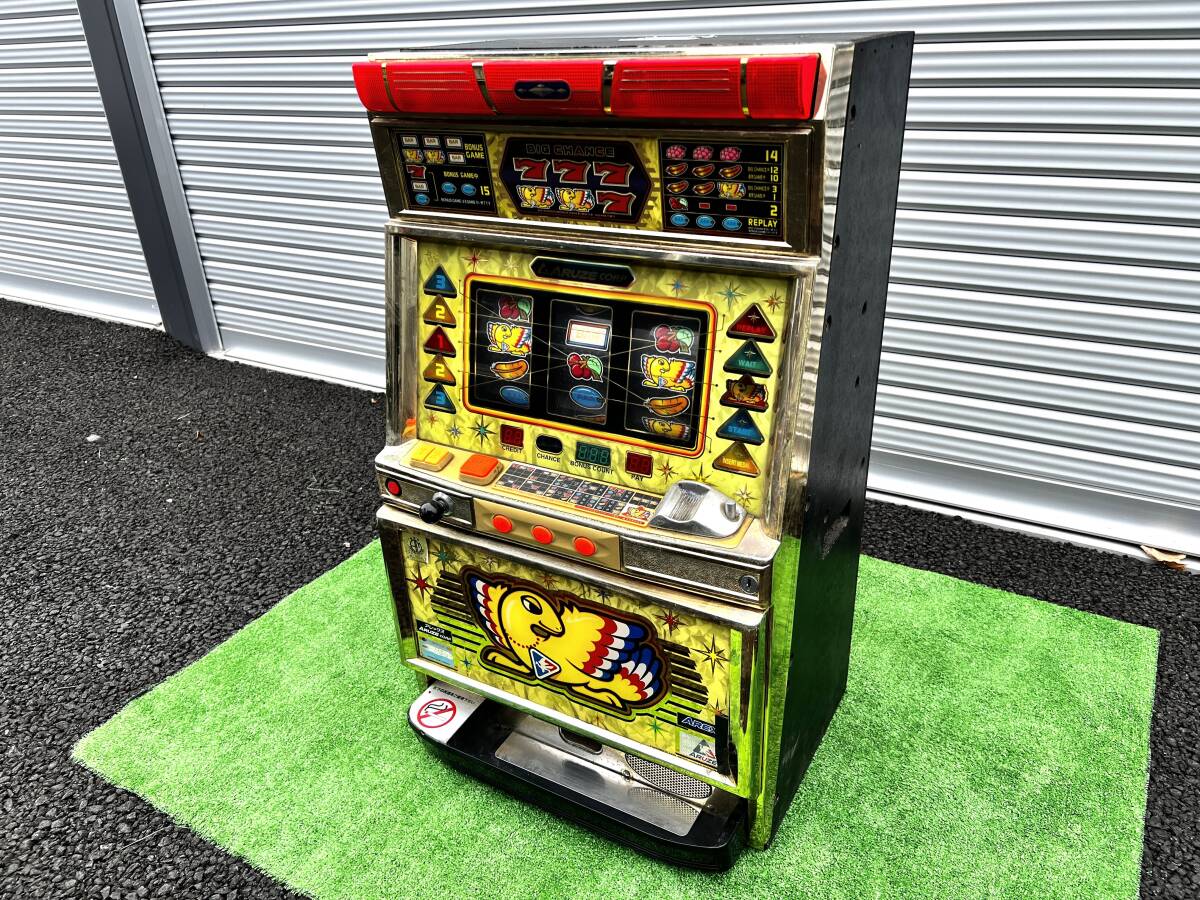 【やや傷や汚れあり】ラスト1台】中古 パチスロ 実機 / ARUZE アレックス 4号機 / アルゼ株式会社 /1999年製 単相100V 50/60Hzの落札情報詳細 - Yahoo ...