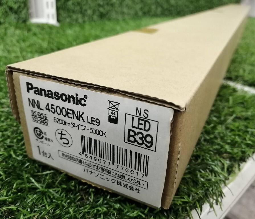 【未使用】未開封 Panasonic パナソニック 40形 5200lmタイプ ライトバー Hf蛍光灯32形定格出力型2灯器具相当 Hf32形定格出力型 NNL4500ENK LE9 【3】の ...