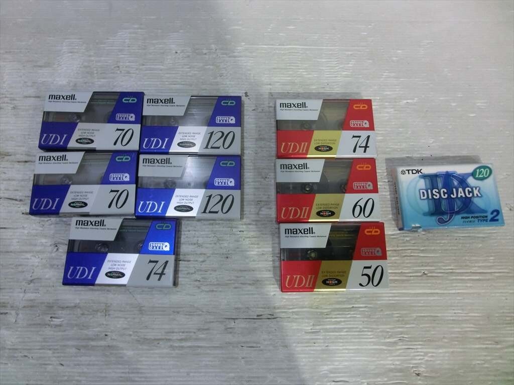 【未使用】T【K5-88】【60サイズ】 未開封/maxell UD1 UD2・TDK ハイポジション カセットテープ 計9本セットの落札情報詳細 - Yahoo!オークション落札価格検索 ...