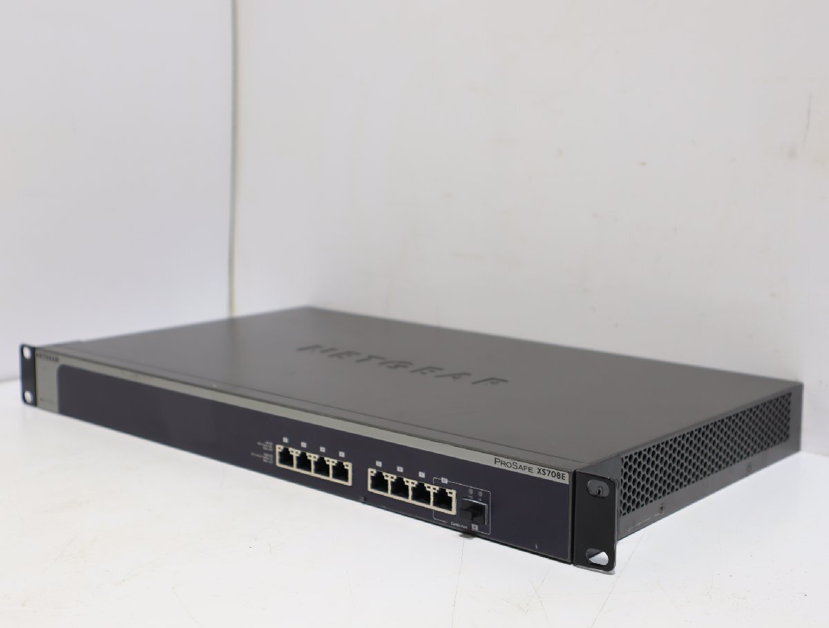 【傷や汚れあり】100☆NETGEAR ネットギア PROSAFE 8ポート XS708E★3P-030の落札情報詳細 - Yahoo ...