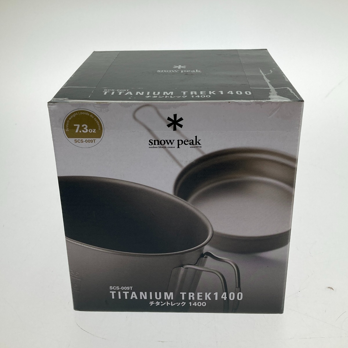 【未使用に近い】 snowpeak スノーピーク チタントレック 1400 SCS-009T 未使用に近いの落札情報詳細 - Yahoo!オークション落札価格検索 オークフリー