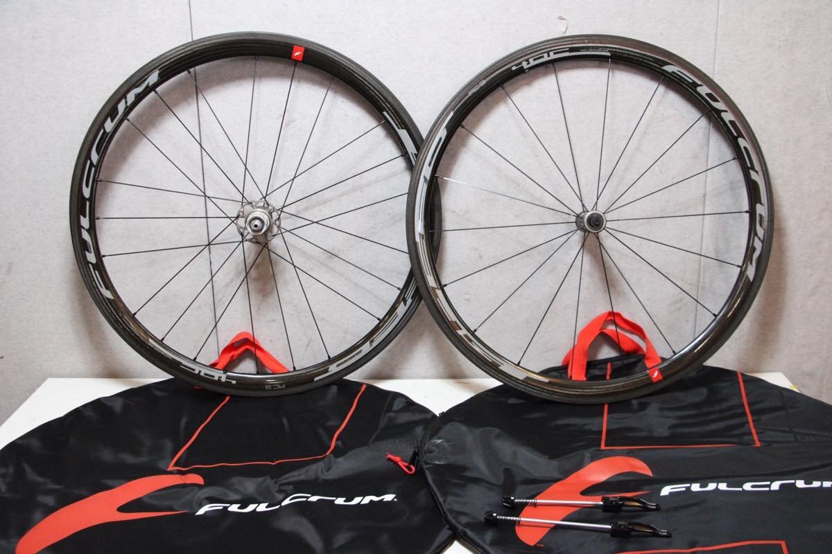 【目立った傷や汚れなし】 FULCRUM フルクラム SPEED 40C AC3 RIM USBハブ シマノフリー 11s対応 クリンチャー ...