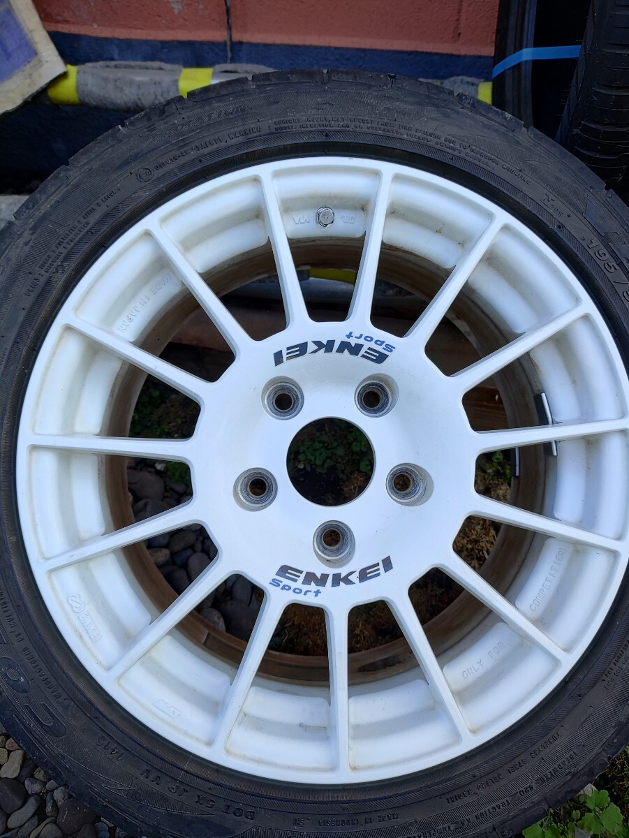 【やや傷や汚れあり】エンケイ ENKEI RC-T4 7J +40 15インチ PCD114.3 5H 1本 の落札情報詳細 - Yahoo!オークション落札価格検索 オークフリー