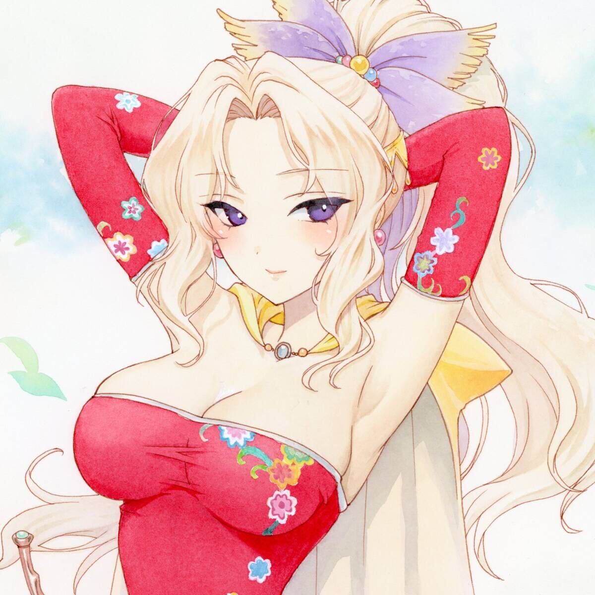 【未使用】同人☆手描きイラスト ファイナルファンタジー6 FF6 ティナ A4 水彩 の落札情報詳細 - Yahoo!オークション落札価格検索 オークフリー