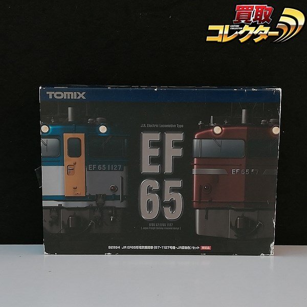 【やや傷や汚れあり】mT135a [人気] TOMIX Nゲージ 92964 JR EF65形電気機関車 (57・1127号機・JR貨物色) セット | 鉄道模型 Hの落札情報詳細 ...