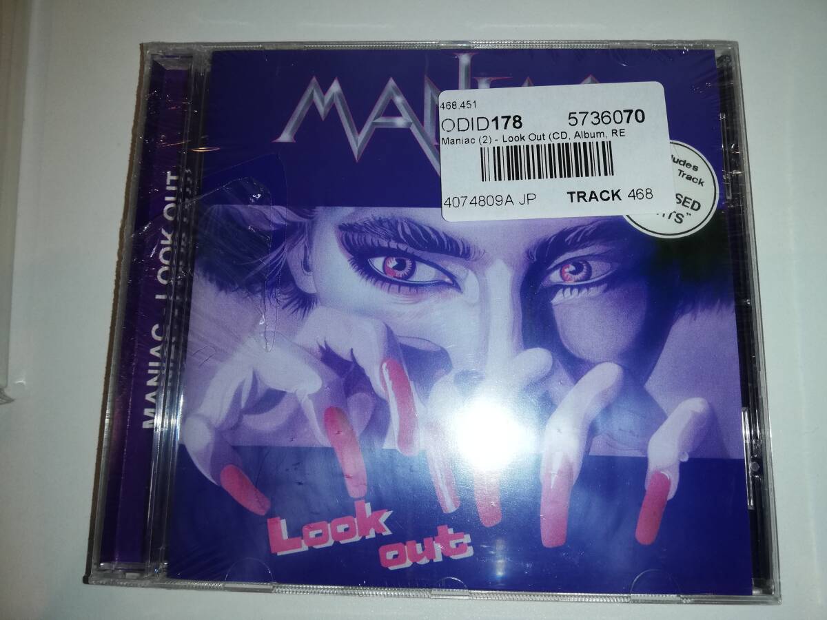 【未使用】オーストリア産正統派メタル】MANIAC / LOOK OUT 試聴サンプルあり ACCEPT系メタル名盤中の名盤！の落札情報詳細 ...