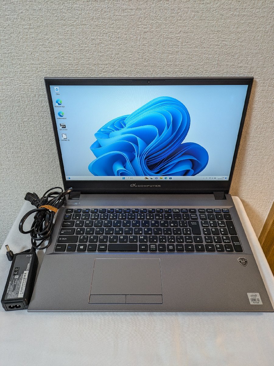 【やや傷や汚れあり】【即使用可能】ノートPC ex.Computer N1505K Windows11 Intel Core i3 メモリ－ 8GB M.2.SSD256GB Office互換 ...