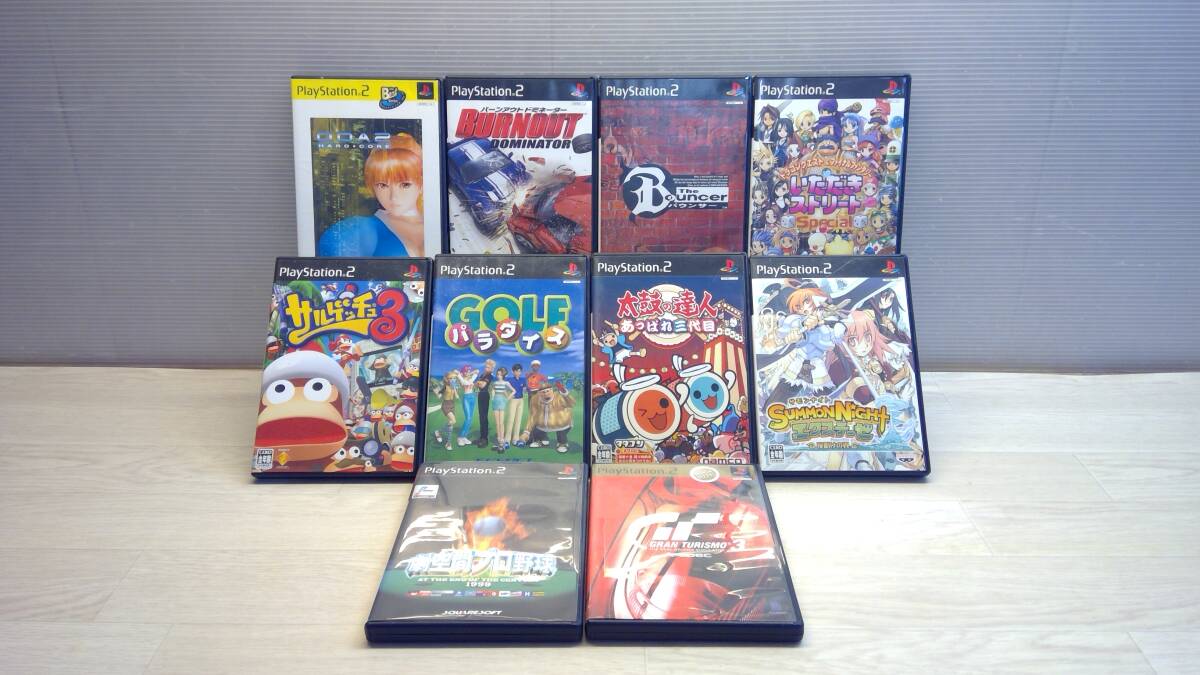 【やや傷や汚れあり】[C6281-41] ゲームソフト PS2 10本セット 太鼓の達人 あっぱれ三代目、ゴルフパラダイス 1011の落札情報詳細 - Yahoo!オークション落札価格検索 ...